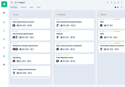 Workflows Project Management System